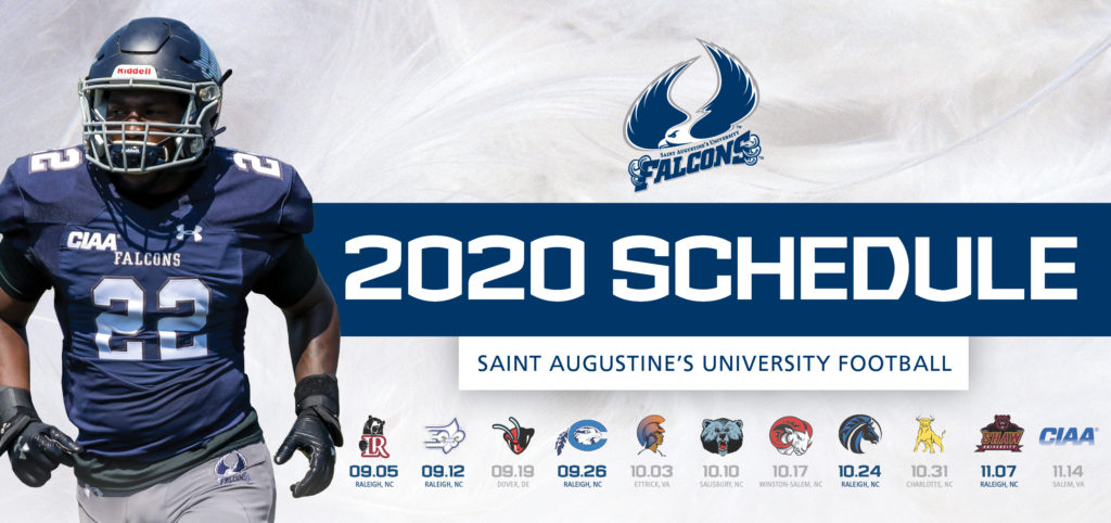 SAU-2020-Football-Schedule-Banner - Saint Augustine's University